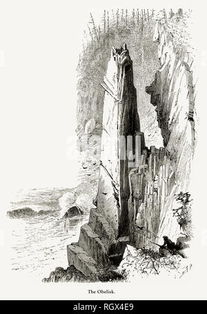 Obelisk, Acadia National Park, Maine, United States, American Victorian ...
