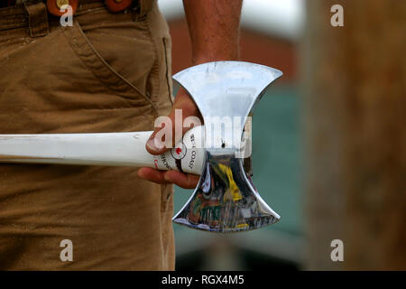 Loggers competition and championship games in Strathmore, Alberta ...