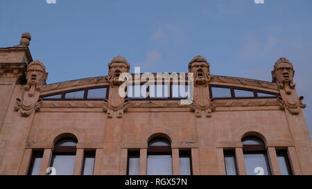Modica, Province of Ragusa, in the shoutheast of Sicily. The town is ...
