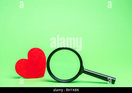 Broken heart, love and Valentines day concept. 3d Illustration Stock ...