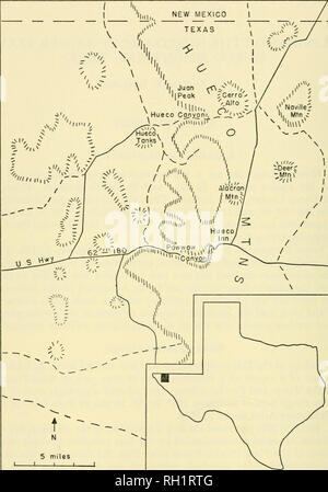 Map of Hudspeth in Texas Stock Photo - Alamy