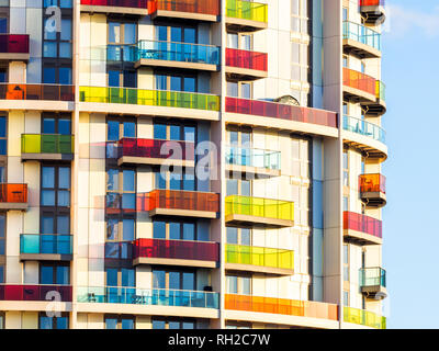 Icona Building in Stratford - East London, England Stock Photo - Alamy