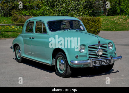 1950 Rover P4 Cyclops classic British saloon car Stock Photo - Alamy