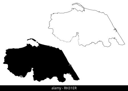 Pattani Province (Kingdom of Thailand, Siam, Provinces of Thailand) map ...