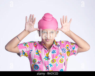 PORTRAIT OF A SIKH SARDAR BOY Stock Photo - Alamy