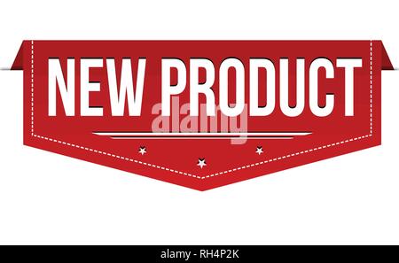 Modern vector announce banner isolated on white background, new label ...