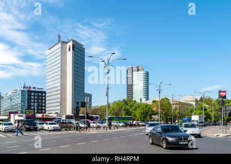 Victory Square, Bucharest, Romania Stock Photo - Alamy