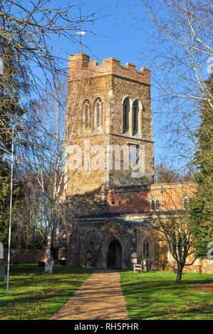 All Saints Parish Church, Southill, Bedfordshire, England, UK Stock ...