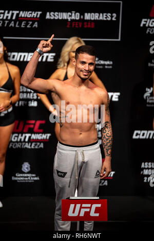 Fortaleza, Brazil. 01st Feb, 2019. Asunción vs Moraes held at the CFO ...