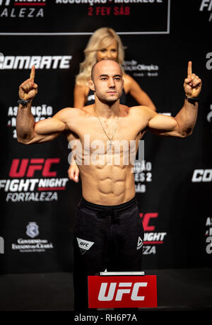 Fortaleza, Brazil. 01st Feb, 2019. Asunción vs Moraes held at the CFO ...