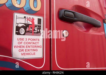 entering the cab Stock Photo - Alamy