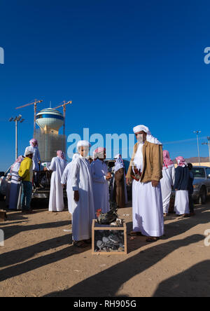 Saudi people in the bird and poultry market, Najran Province, Najran ...