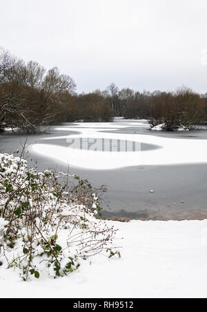 Frogmore Lakes St. Albans Hertfordshire also known as the gravel pits ...