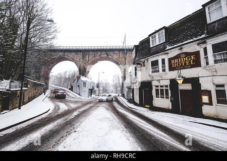 Snowy Durham, UK Stock Photo - Alamy