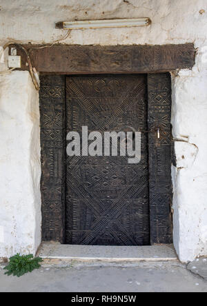 Entrance Of A Asir Traditional House, Saudi Arabia Stock Photo - Alamy