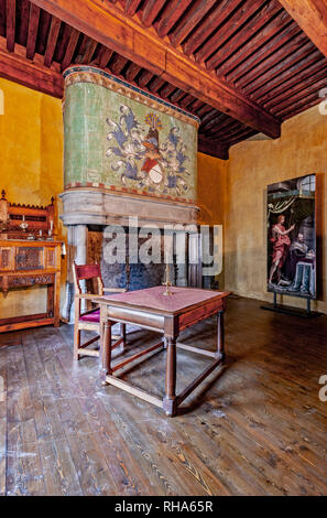 Castello di Challant (Valle di Challant Stock Photo - Alamy