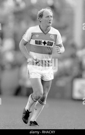 ALAN BRAZIL QUEENS PARK RANGERS FC 18 October 1986 Stock Photo - Alamy