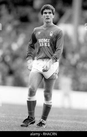 NIGEL CLOUGH, NOTTINGHAM FOREST FC, , 1986 Stock Photo - Alamy
