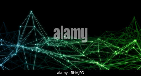 Digital technologies, information transfer, Abstract data center server ...