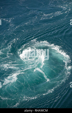 Maelstrom, natural phenomenon of whirlpool, called saltstraumen, Norway ...