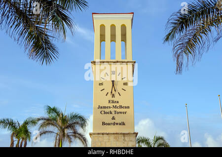 Eliza James-McBean Clock Tower & Boardwalk, Frederiksted, St Croix, US ...