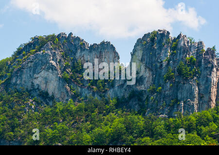 Seneca Rocks West Virginia Stock Photo - Alamy