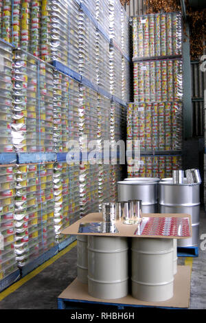 Piles of pallets Stock Photo - Alamy