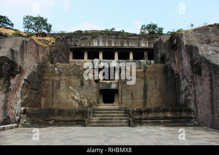 Cave 12, Ellora Caves, India Stock Photo - Alamy