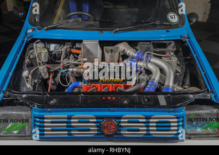 Austin Mini Metro 6R4 Rally Car in the Paddock at Oulton Park Motor ...