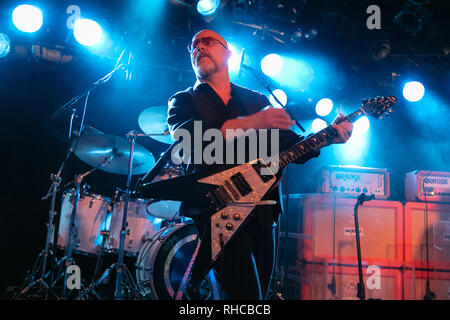 Singer, songwriter and guitarist Andy Powell is shown performing on ...