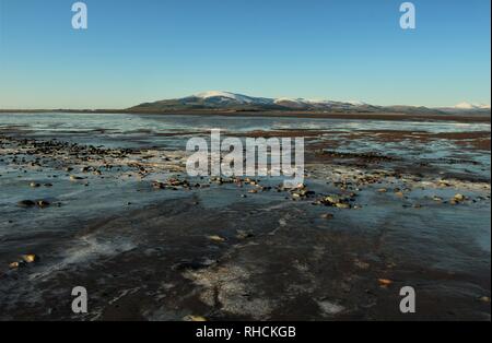 Sandscale Haws Cumbria UK. 2nd February 2019. UK Weather. Cold and ...