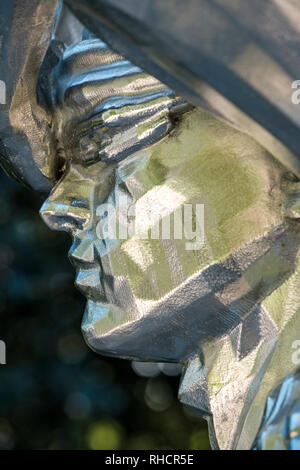 Karma, statue by Korean artist Do-ho Suh, New Orleans Sculpture Garden ...