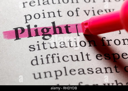 Fake Dictionary, Dictionary definition of the word plight. including ...