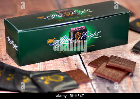 After Eight mints Stock Photo - Alamy