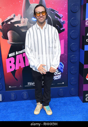 Pete Wentz arrives at the world premiere of "Spider-Man: Across The ...