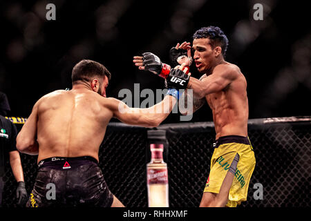 Oliveira faces David Teymur in the UFC Fortaleza main card held at Gin ...