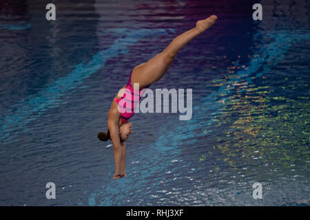 Plymouth, UK. 3rd Feb 2019. Maria Papworth Burrel - DLAD in Women 3M ...