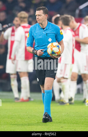 Amsterdam, Netherlands. 2nd Feb 2019. football, Johan Cruijff ArenA ...