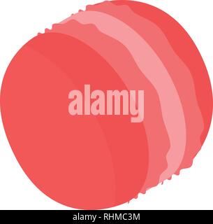 Red macaroon icon, isometric style Stock Vector Image & Art - Alamy