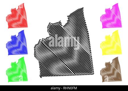 Cairo Governorate (Governorates of Egypt, Arab Republic of Egypt) map ...