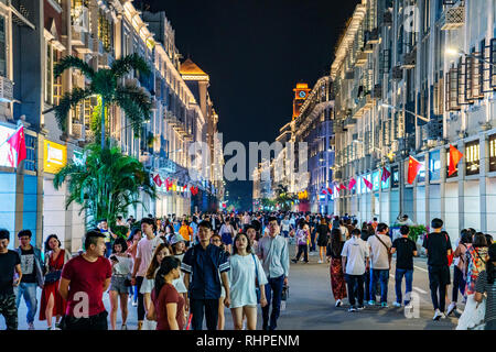 Zhongshan Road Walking Street, Xiamen, Fuijan, China Stock Photo - Alamy