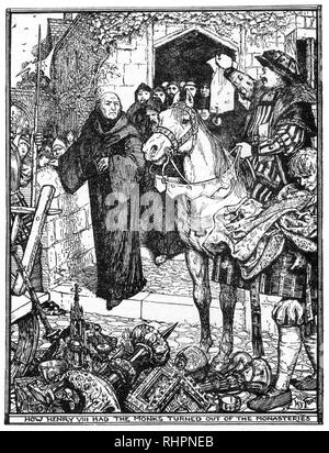 DISSOLUTION OF MONASTERIES: England. Henry VIII. Dioceses formed, 1902 ...