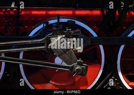 Steam iron on bright background Stock Photo - Alamy