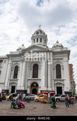 Plaza de Caicedo in city centre, Cali, Colombia, South America 1961 ...