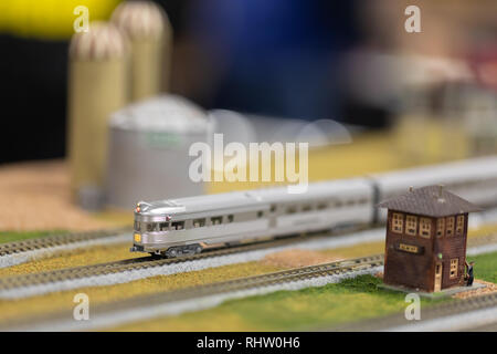 Indianapolis, Indiana, USA - February 3, 2019: The Great Train Show ...