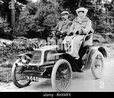 Early motor car Stock Photo - Alamy