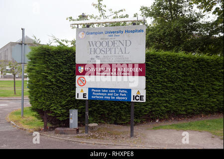 Woodend Hospital, Aberdeen, Scotland. Lenny Warren / Warren Media 07860 ...
