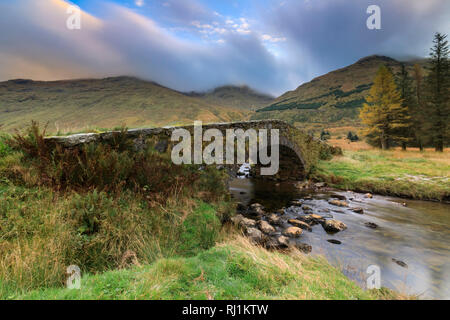 Butter Bridge in the Arrochar Alps in Scotland Stock Photo - Alamy