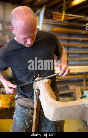 The forcole workshop of Saverio Pastor, Venice Stock Photo - Alamy