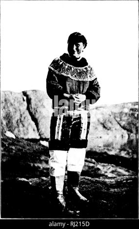 Little girl in Greenland eskimo costume, Denmark Stock Photo - Alamy